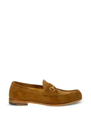 HENDERSON BARACCO Suede Horsebit Loafers
