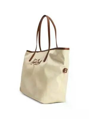 MC2 SAINT BARTH City Logo-embroidered Tote Bag