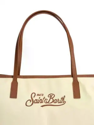 MC2 SAINT BARTH City Logo-embroidered Tote Bag