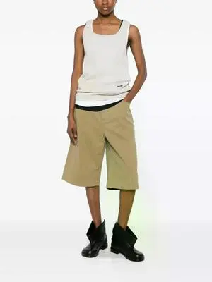 ALIS Logo Ribbed Tank Top