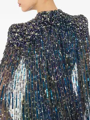 Jenny Packham Embellished Maxi Dress