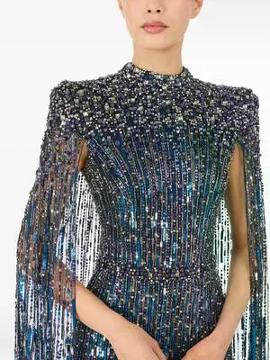 Jenny Packham Embellished Maxi Dress