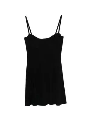 Norma Kamali Strap Mini Dress