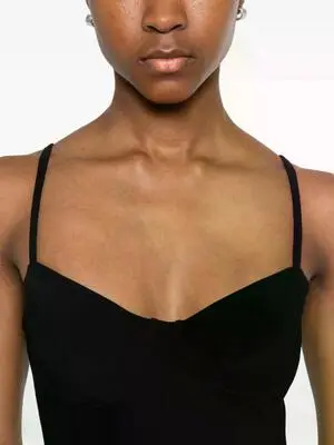 Norma Kamali Strap Mini Dress