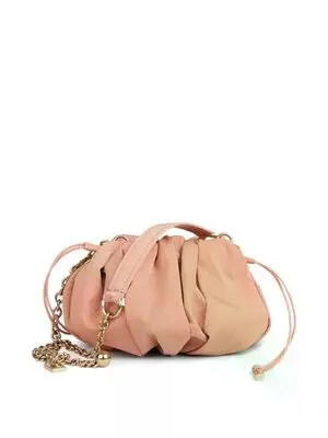 Chloé Plissé Shoulder Bag - Neutrals