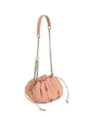 Chloé Plissé Shoulder Bag - Neutrals