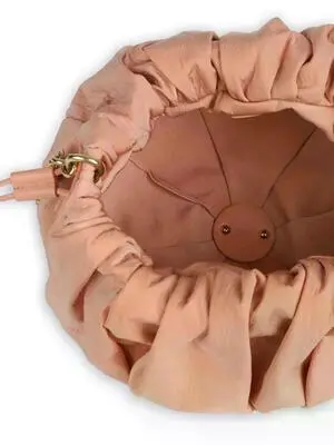 Chloé Plissé Shoulder Bag - Neutrals
