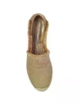 JIMMY CHOO Avi Espadrilles - Gold