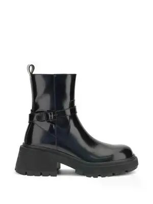JIMMY CHOO Conny Patent-leather Ankle Boots
