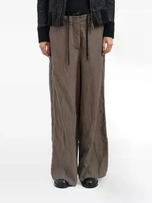 Masnada Wide-leg Wool Trousers