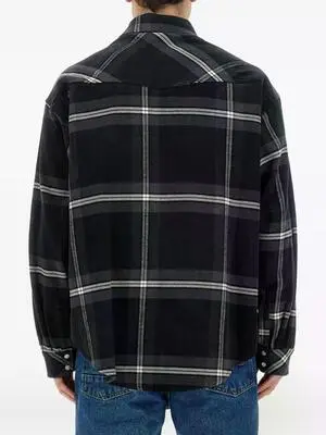 Palm Angels Monogram Checked Shirt