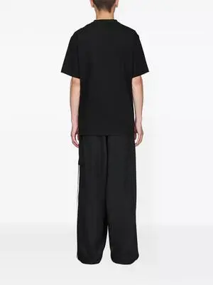 Y3 Side-stripe Wide Leg Trousers