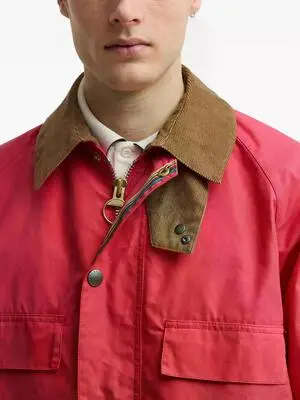 Barbour X Paul Smith Contrast Collar Jacket