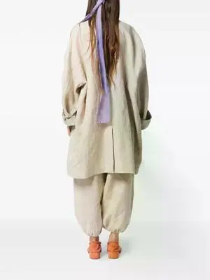 ANNTIAN Patch-pocket Trench Coat
