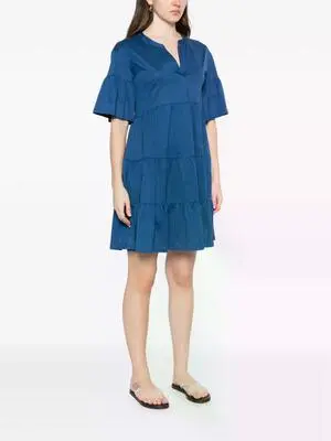 Max Mara V-neck Mini Dress