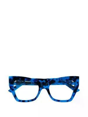 Balenciaga Cat-eye Frame Glasses - Blue