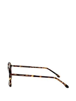 Isabel Marant Geometric Frame Eyeglasses - Brown