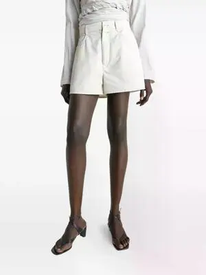 LEMAIRE Cotton Twill Mini Shorts