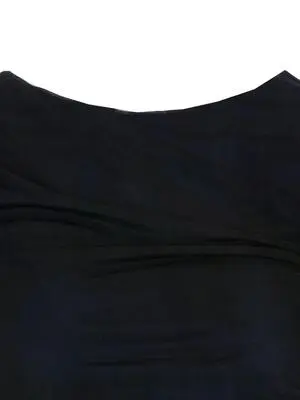 Patrizia Pepe Long-sleeved Sheer T-shirt