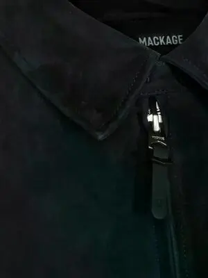 Mackage Giovanni-su Zipped Suede Jacket