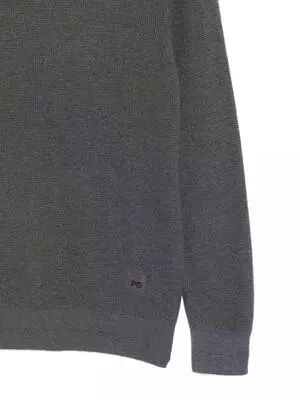 Paul Smith Logo-embroidered Sweater - Grey