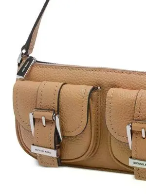 Michael Kors Leather Shoulder Bag - Neutrals