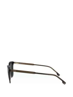 BOSS Oval-frame Sunglasses - Grey
