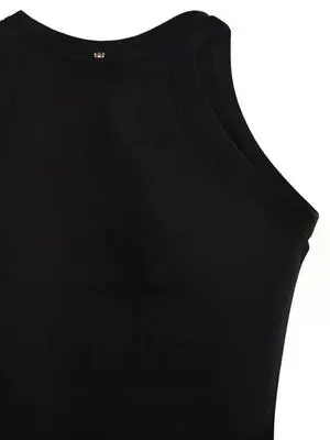 Sportmax Ribbed Knit Racerback Tank Top