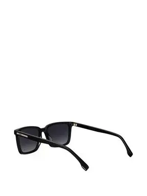 BOSS Rectangle Frame Sunglasses