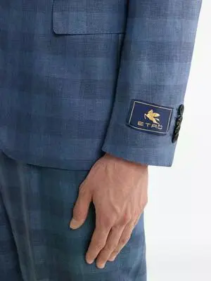 Etro Checked Blazer