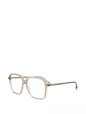 Isabel Marant Geometric Eyeglasses - Neutrals