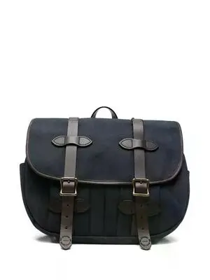 Filson Buckle-strap Messenger Bag - Blue