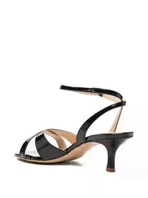 FABIO RUSCONI Crossover-strap Sandals - Black