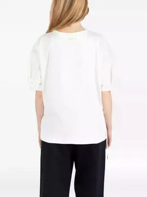 SOCIETE ANONYME Side-tie T-shirt - White
