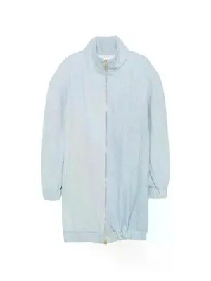 ROWEN ROSE Zip Fastening Coat