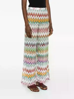 Missoni Zigzag Cover-up Trousers - White