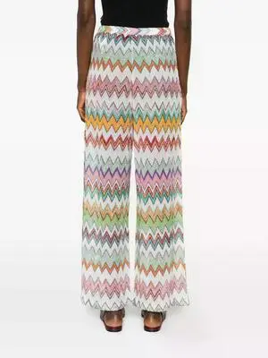 Missoni Zigzag Cover-up Trousers - White