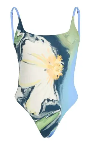 Significant Other Enid Maillot Swimsuit - Blue
