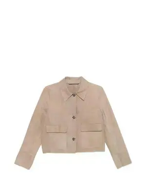 LEATHER AUTHORITY Flap-pocket Jacket
