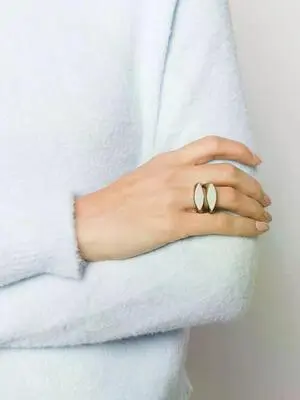 Annelise Michelson Sterling Asymmetric Signet Ring
