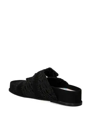 RAS Buckled Platform Sandals