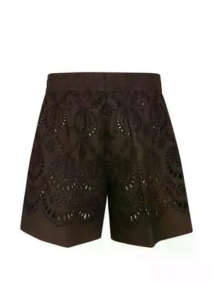 P.a.r.o.s.h Cannes Embroidered Shorts