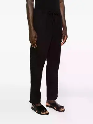 120% Lino Drawstring Trousers