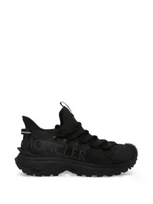Moncler Trailgrip Lite2 Logo-lettering Sneakers - Black