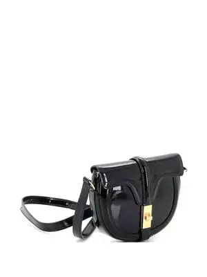 Celine Besace 16 Small Crossbody Bag - Black