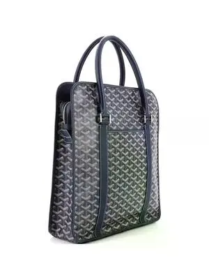 Goyard Bourgogne Coated Canvas Satchel