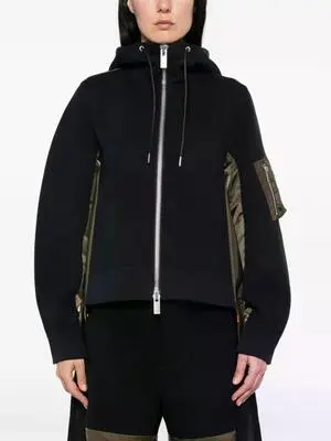 Sacai Zip-up Hooded Jacket