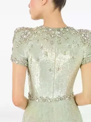 Jenny Packham Lombard Embellished Gown