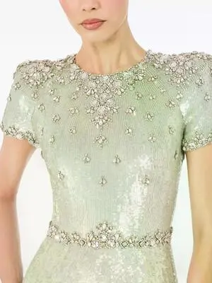 Jenny Packham Lombard Embellished Gown