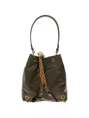 Balmain Leather Backpack